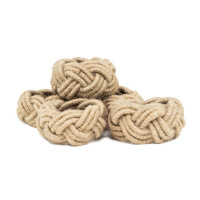 Rope Napkin Rings | Jan de Luz Linens